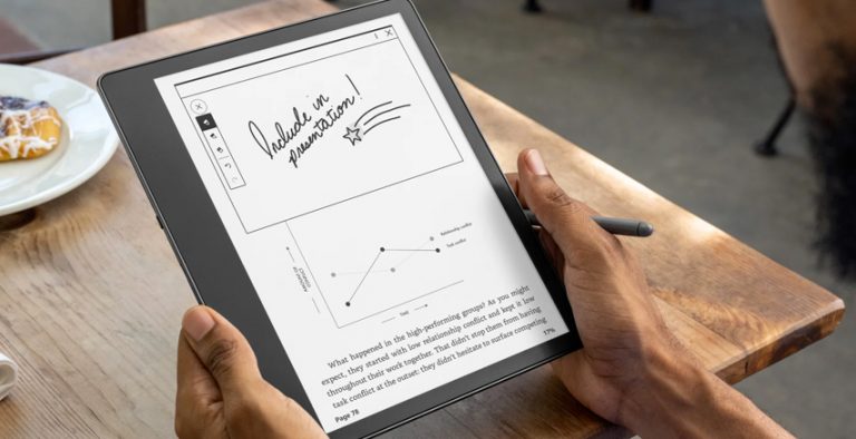 Kindle Scribe : une liseuse avec stylet actif pour prendre des notes