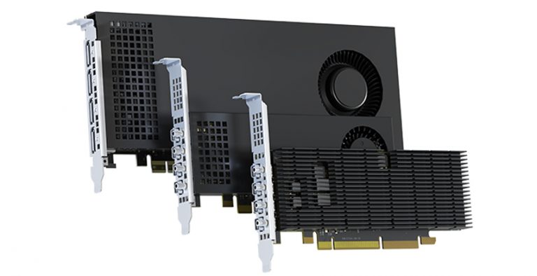 En 2023, Matrox lance des cartes graphiques Intel Arc sur un slot