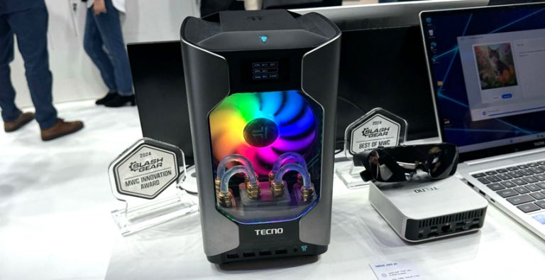 Tecno MEGA Mini Gaming G1 : une minimachine watercoolée
