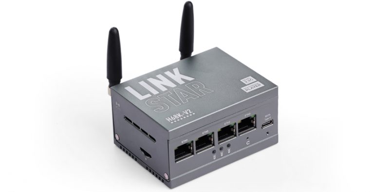 LinkStar H68K-V2 : un routeur "OpenWRT" avec 4 ports Ethernet