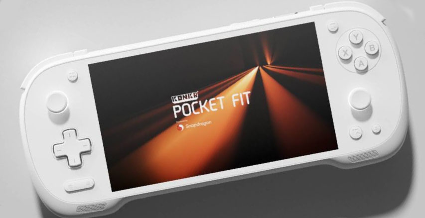 KONKR Pocket FIT, la console Android 6 pouces à 205€ HT