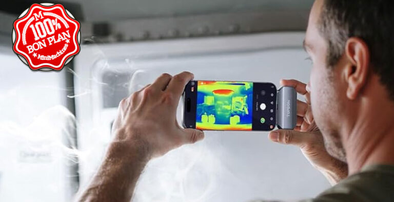 Caméra Thermique TOPDON TC002C pour Android et iOS à 250€ 🍮